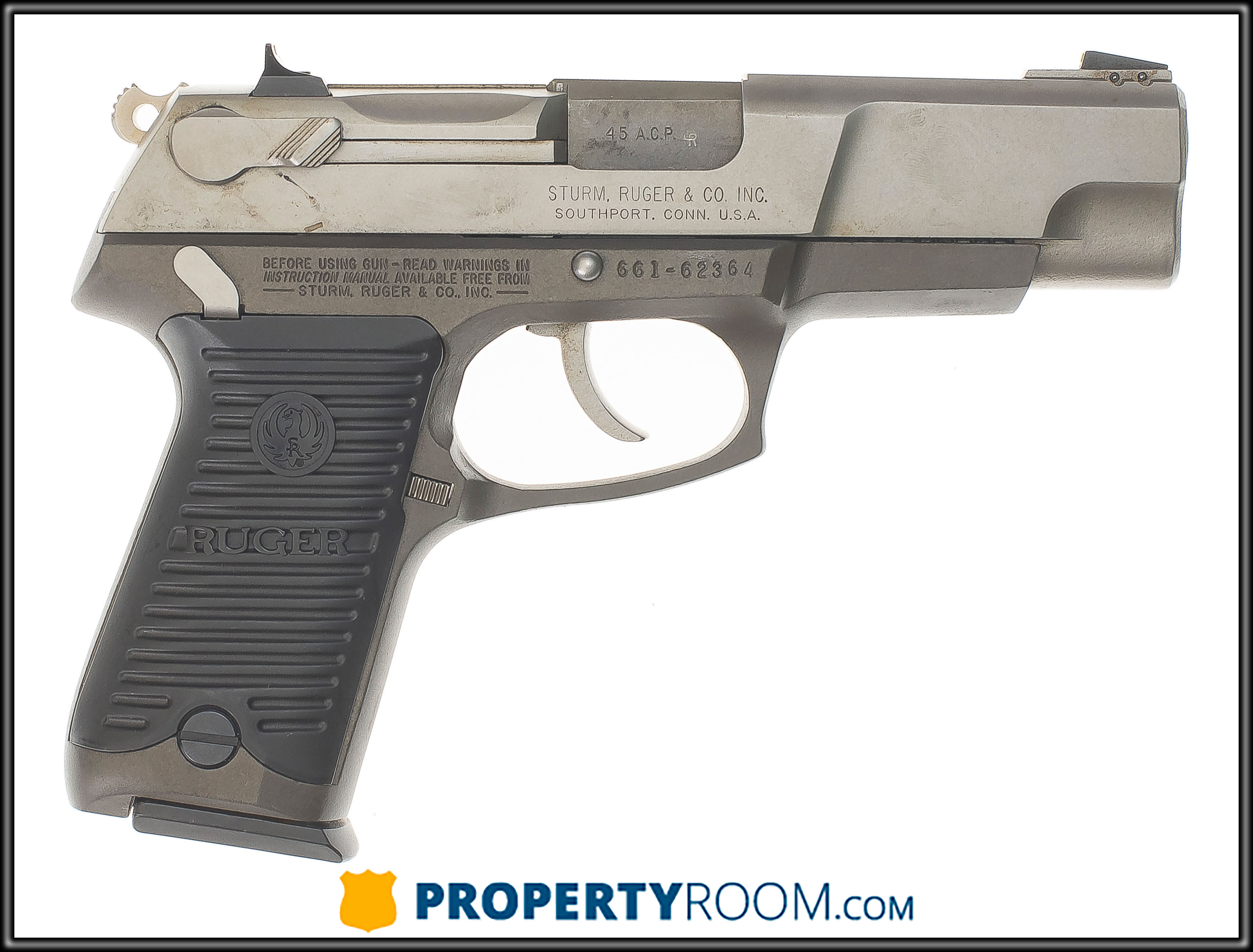 Ruger P90 45 ACP (Auction ID: 19065277, End Time : Mar. 31, 2024 20:10: ...