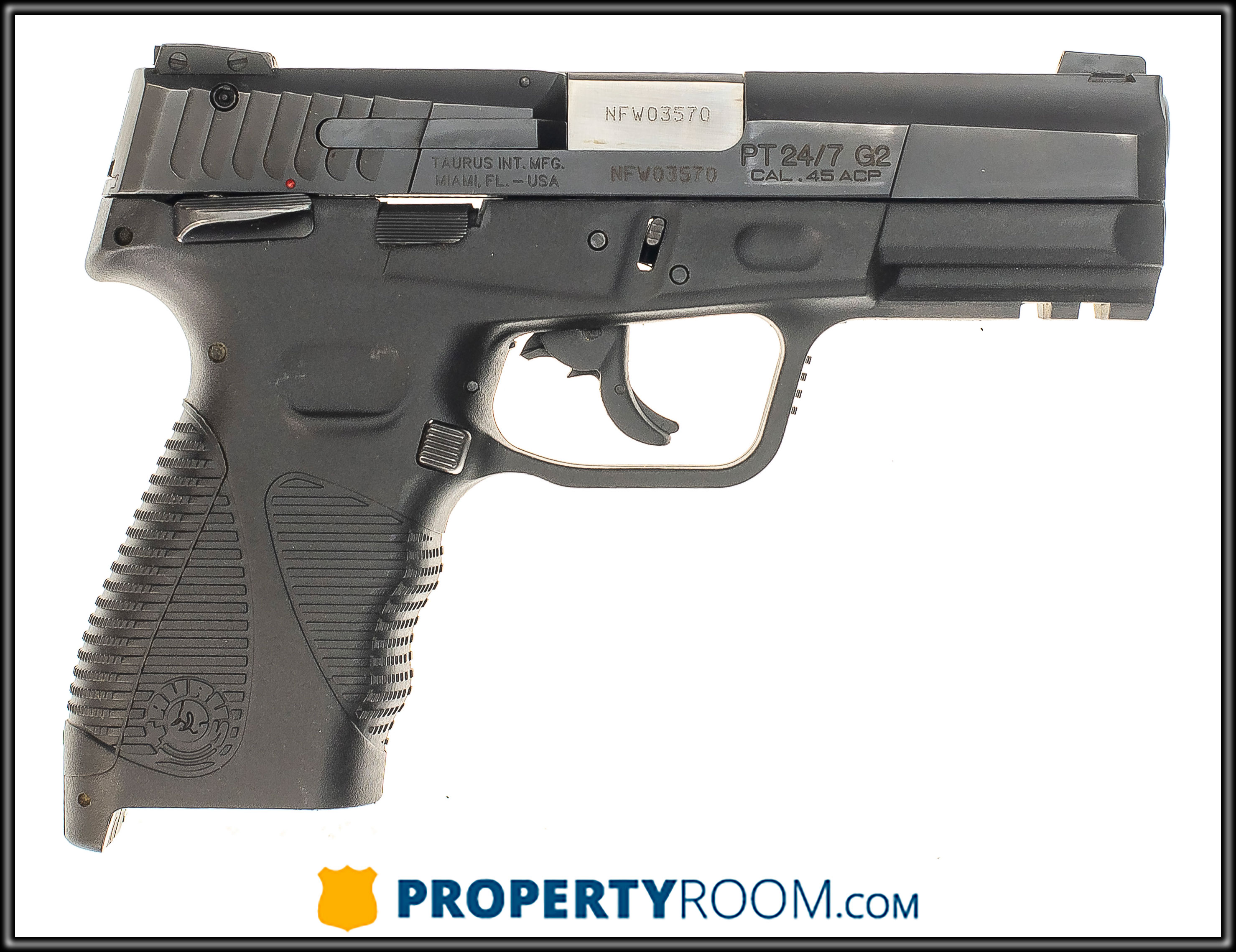 TAURUS PT24/7 G2 45 ACP (Auction ID: 19062269, End Time : Feb. 12, 2024 ...
