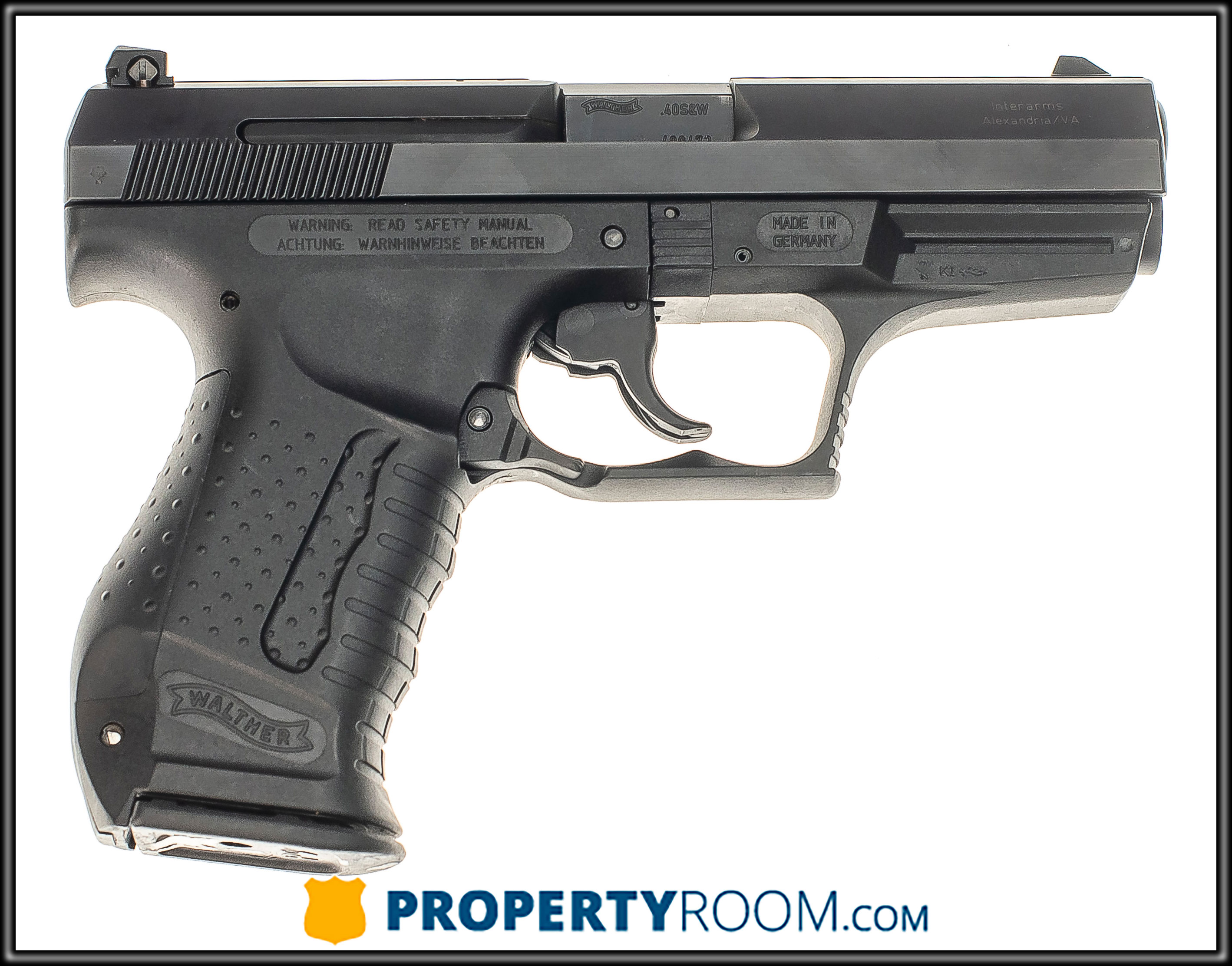 WALTHER P99 40 SW (Auction ID: 19064229, End Time : Mar. 07, 2024 19:25 ...