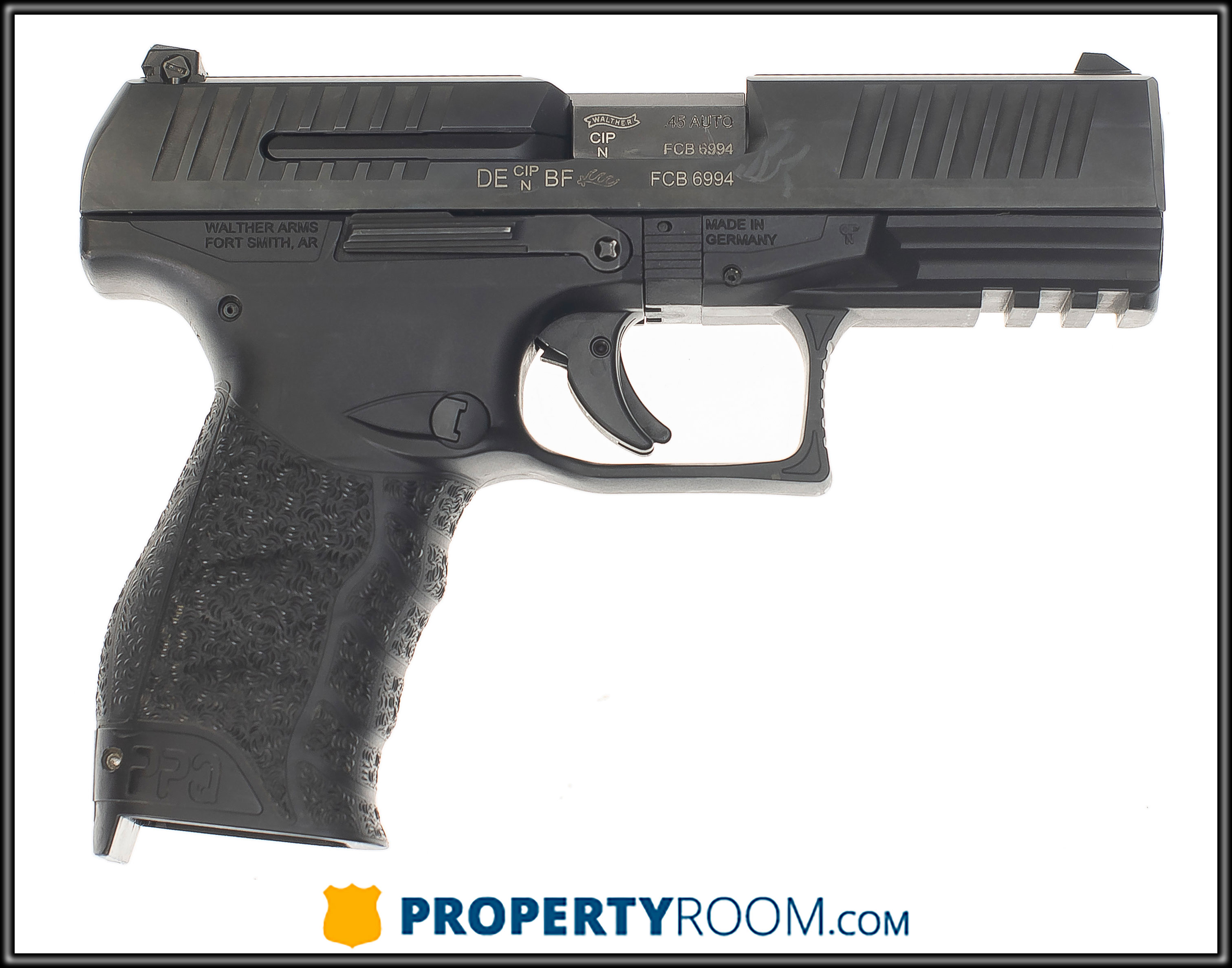 WALTHER PPQ 45 45 ACP (Auction ID: 19064241, End Time : Mar. 07, 2024 ...