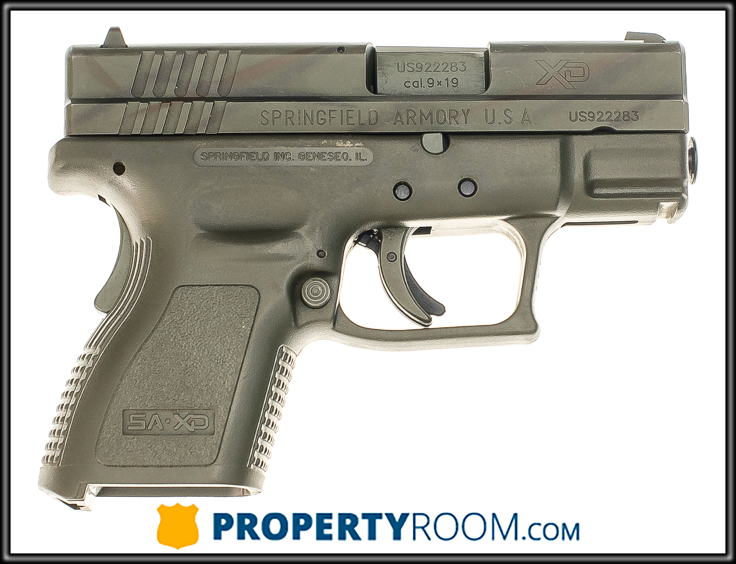 SPRINGFIELD XD-9 9MM (Auction ID: 19064322, End Time : Mar. 08, 2024 19 ...