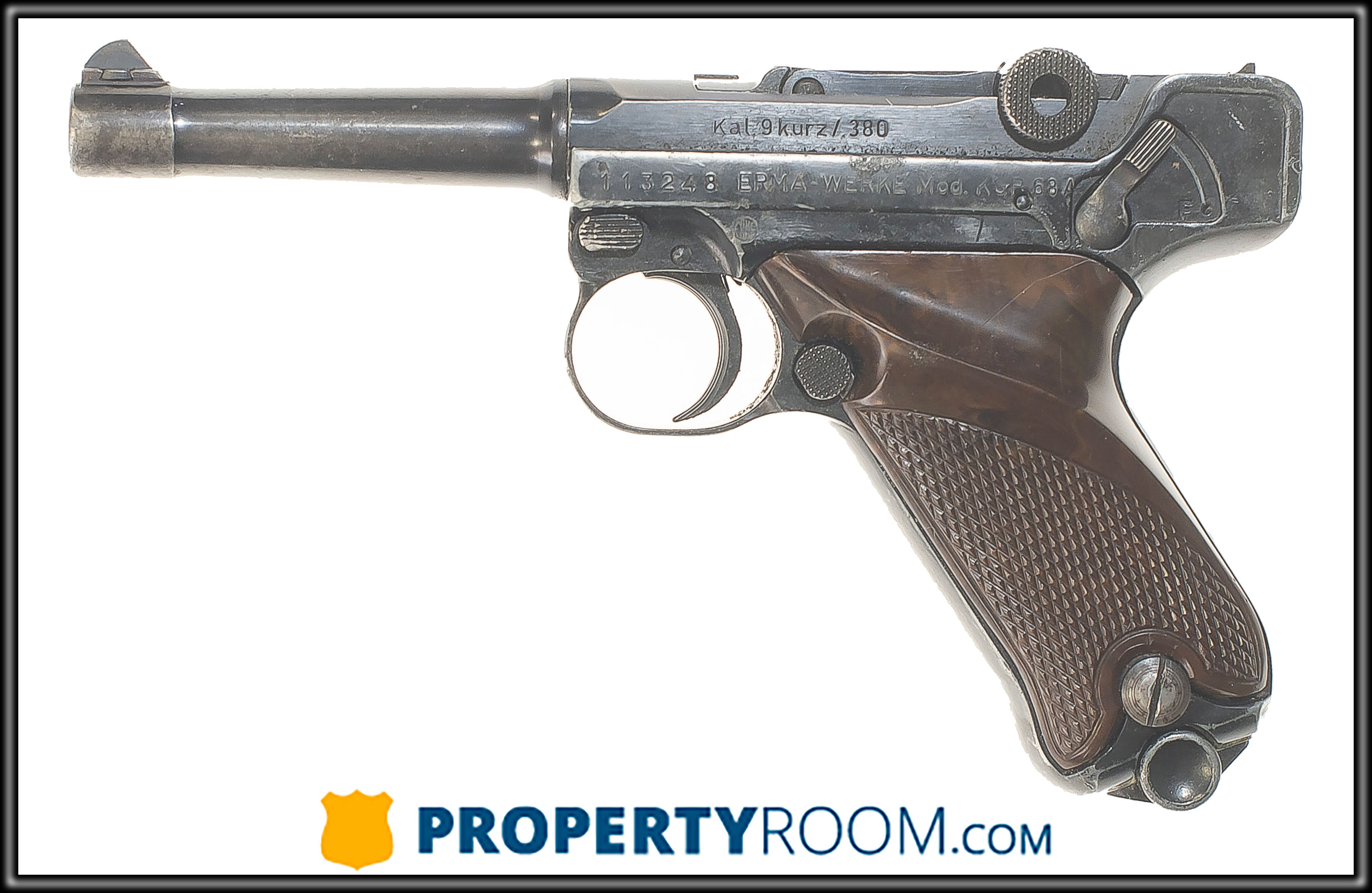 ERMA WERKE KGP 68A .380 ACP (Auction ID: 19062258, End Time : Feb. 11 ...